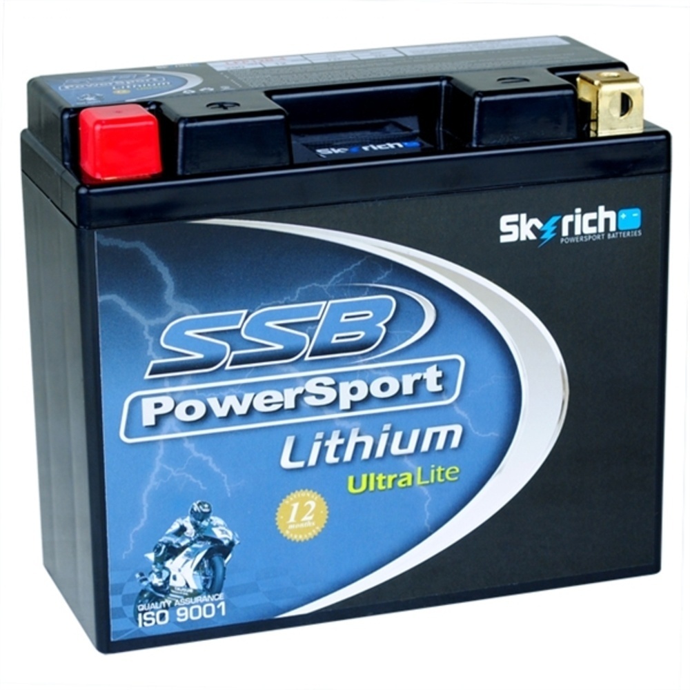SSB PowerSport Ultralight Lithium Battery for Ducati 1260 Diavel 2019 ...