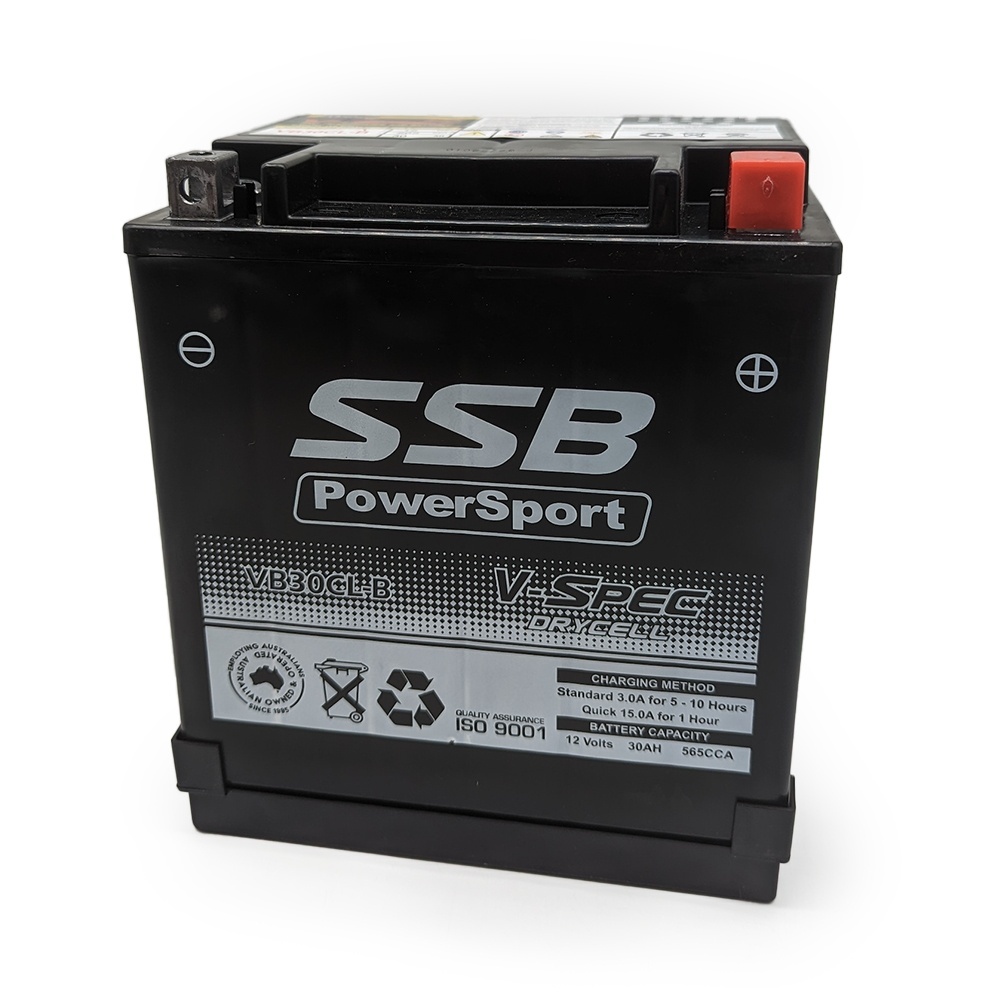 SSB 12V AGM 565 CCA Battery 9.9 Kg for BMW R80/7 Twin Shock 1978 to 1981