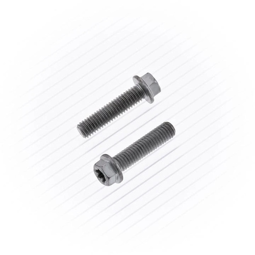 M6x25 Euro Style Flange Bolt (10Pk) - Bolt Hardware