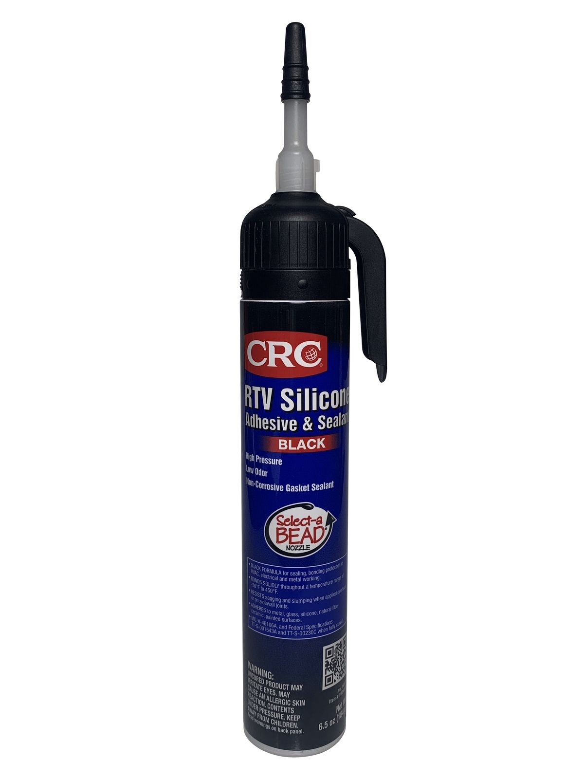 CRC RTV Silicone 184G Black - MCS