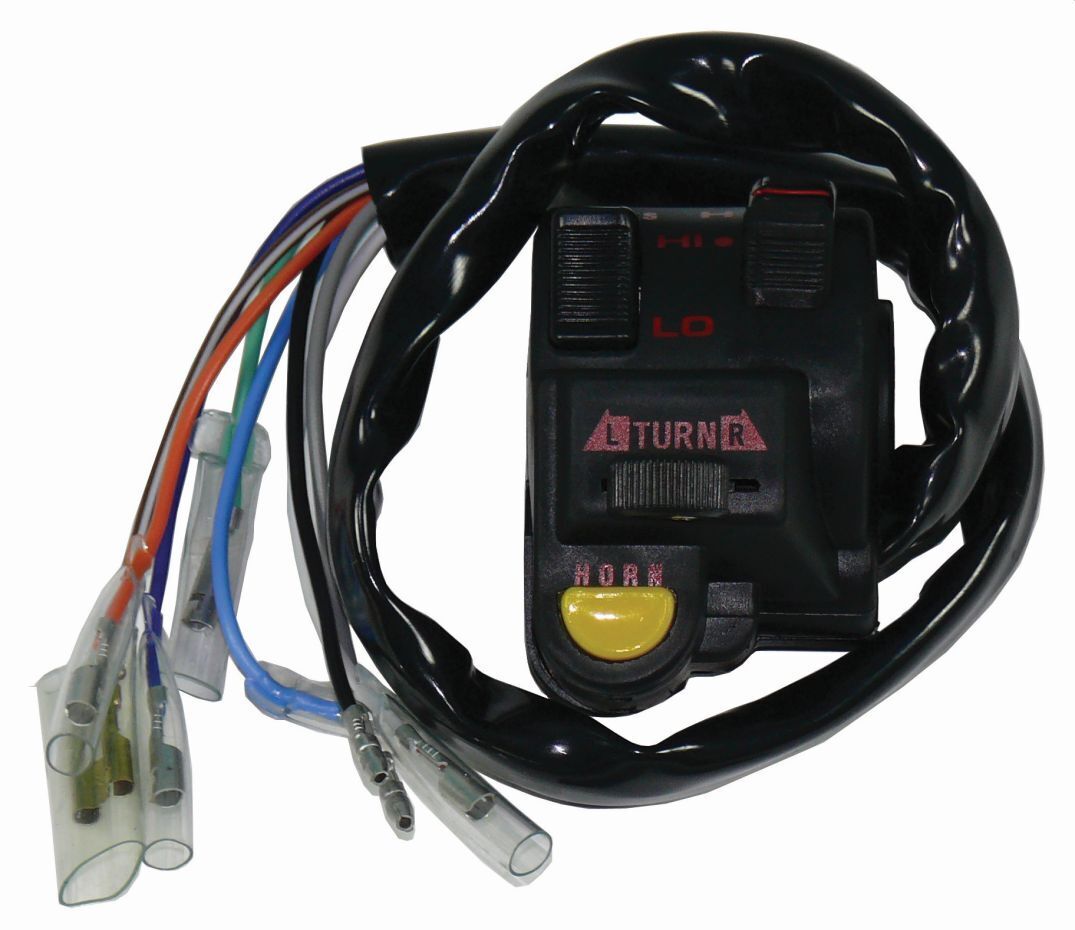 Switch Block Assembly for Honda XR200R 1980's | XR250R to 1995 | XR600R ...