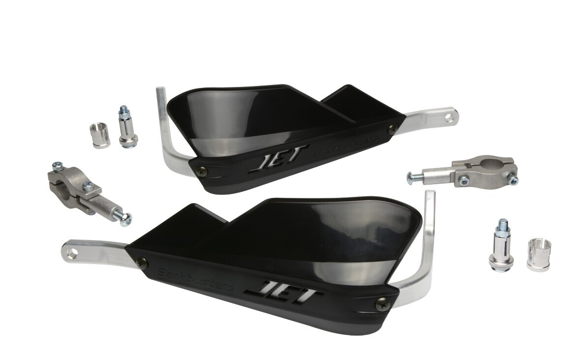 BLACK Barkbusters JET Guards for Honda XR 400