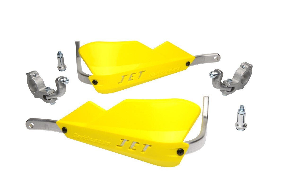 YELLOW Barkbusters JET Guards for KTM 690 ENDURO