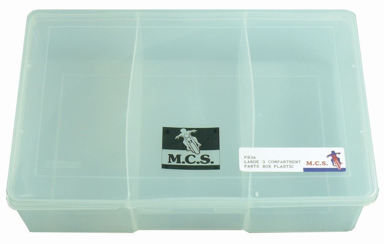 Parts Box - 3 Compartment - MCS