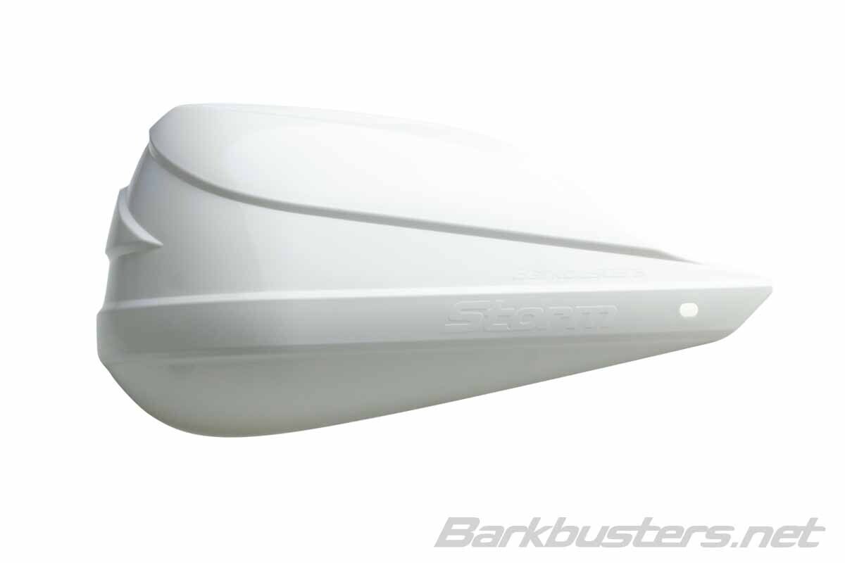 White Barkbusters Plastics Only for Triumph TIGER 1200 EXPLORER XC to 2017